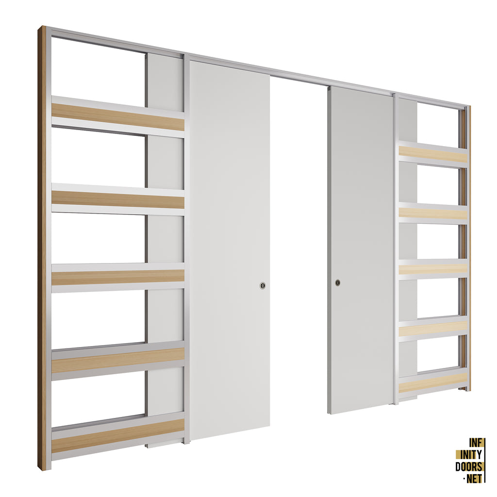 Double Pocket Frame with Door for Smooth Sliding Access – Modern Pocket ...