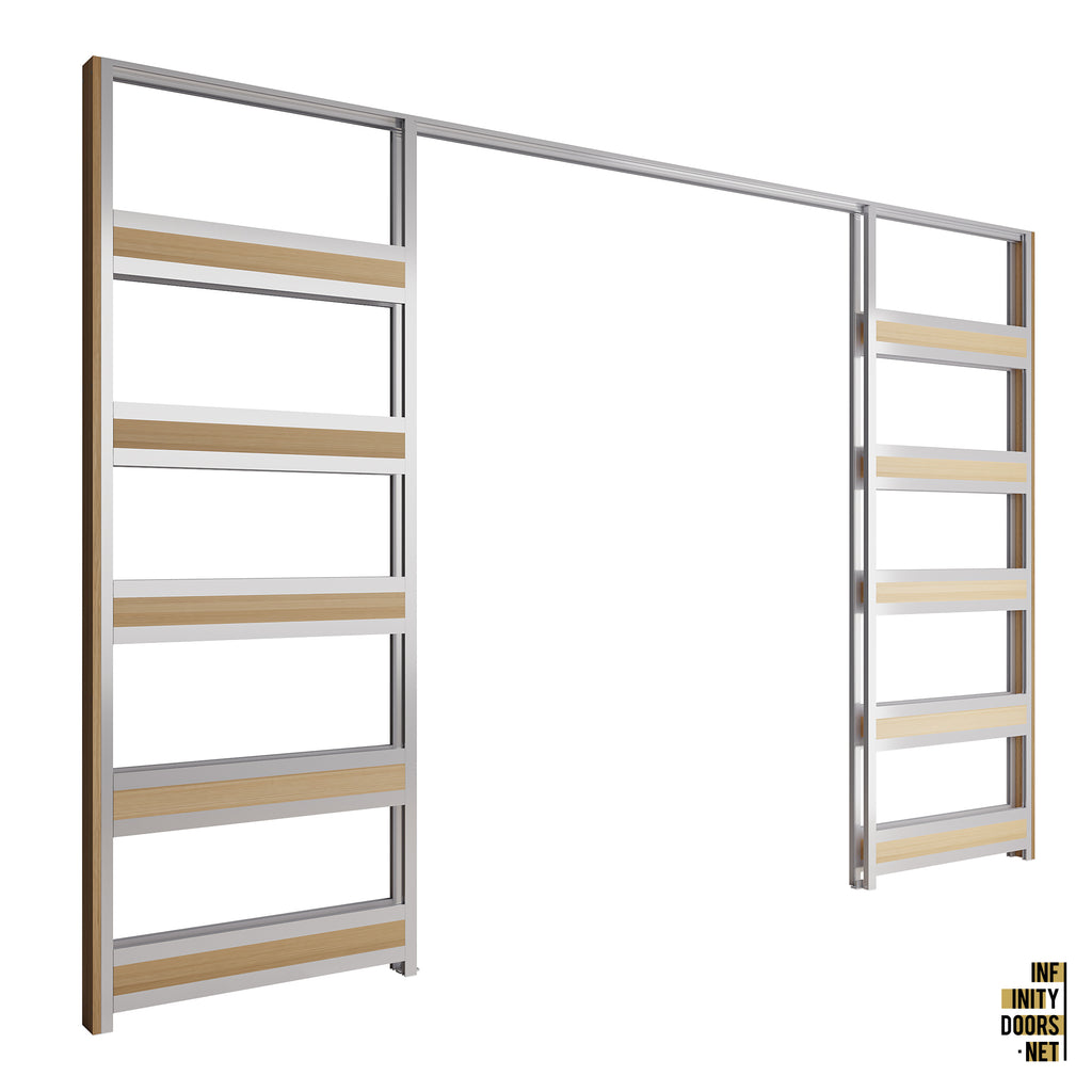 Double Pocket Frame Without Door – Modern Pocket Doors